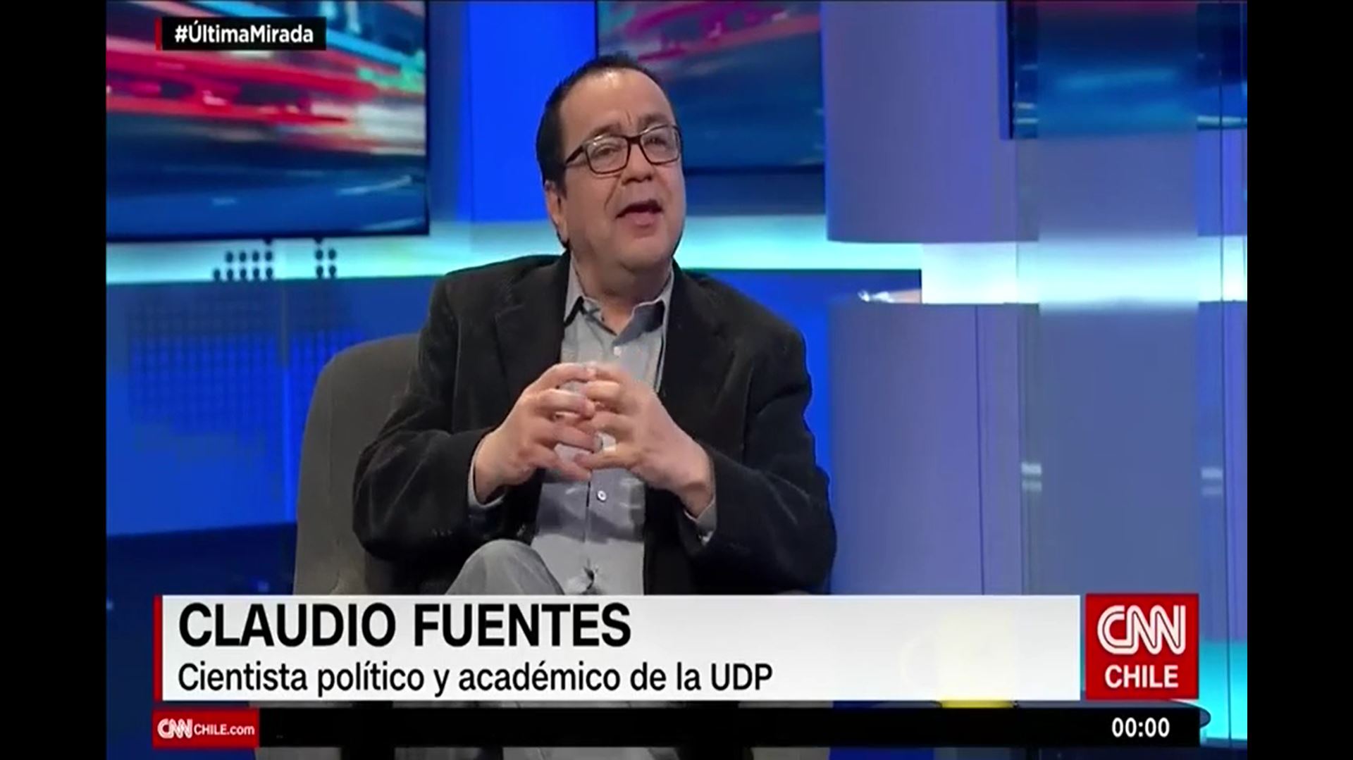 Debate UDP - Universidad Diego Portales | Entrevista a Claudio Fuentes ...